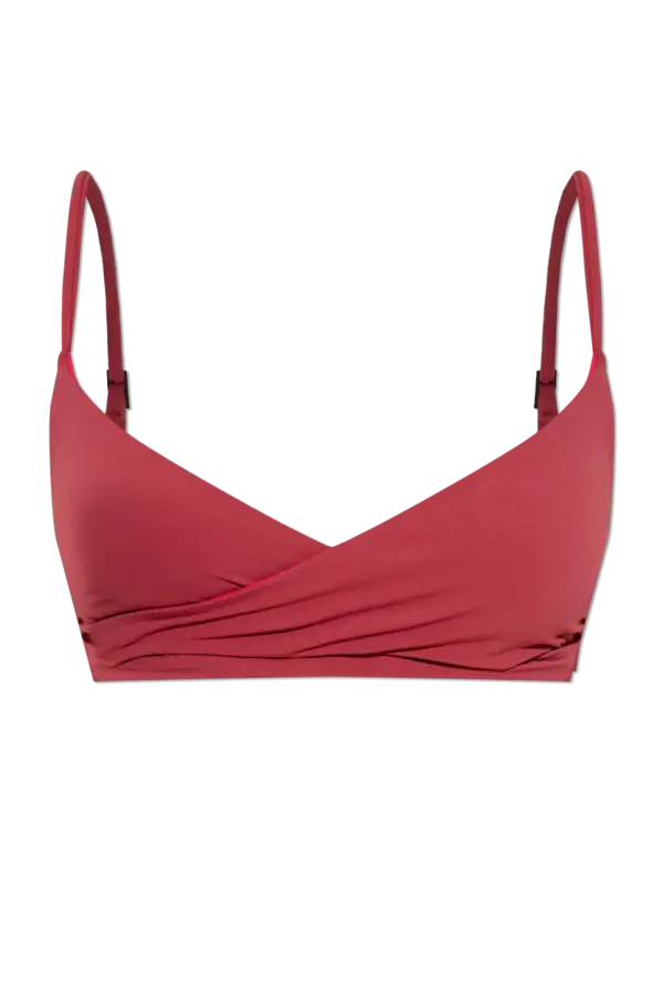 Bond Eye Amira Reversible Bikini Top - Red