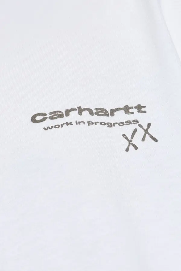 Carhartt Work In Progress T-shirt With Logo - White
