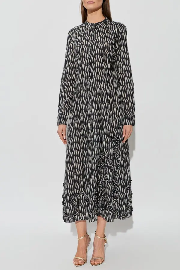 Ulla Johnson Laurentine Midi Dress - Black