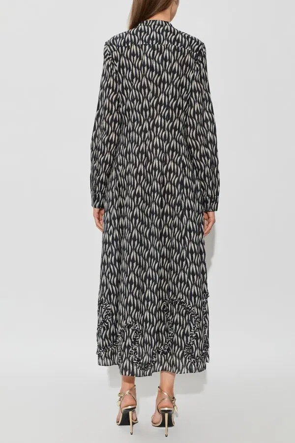Ulla Johnson Laurentine Midi Dress - Black
