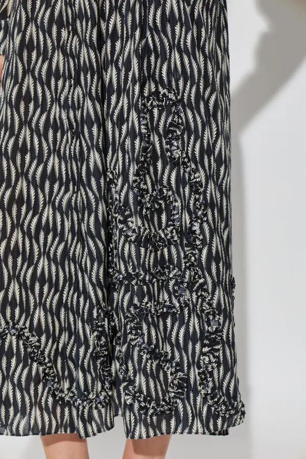Ulla Johnson Laurentine Midi Dress - Black