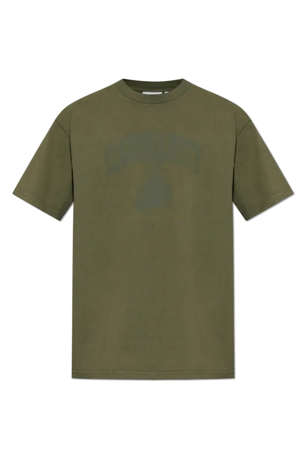 Carhartt Work In Progress T-shirt With Logo - Green