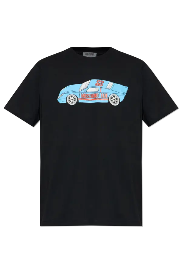 Moschino T-shirt With Print - Black