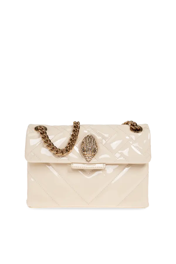 Kurt Geiger Mini Kensington Shoulder Bag - Cream
