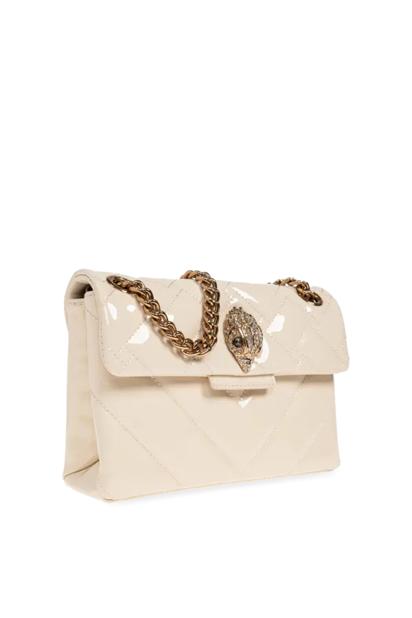 Kurt Geiger Mini Kensington Shoulder Bag - Cream