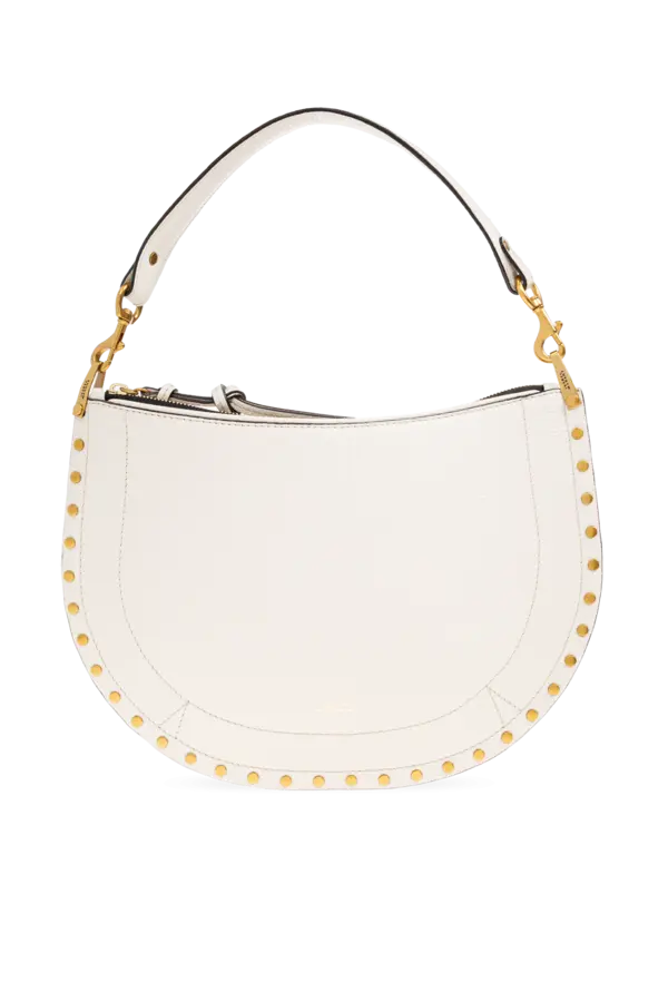 Isabel Marant Leather Shoulder Bag - Cream