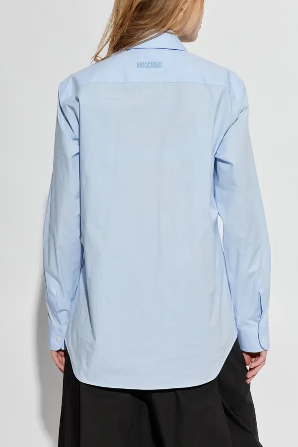 Moschino Pocket Shirt - Light Blue