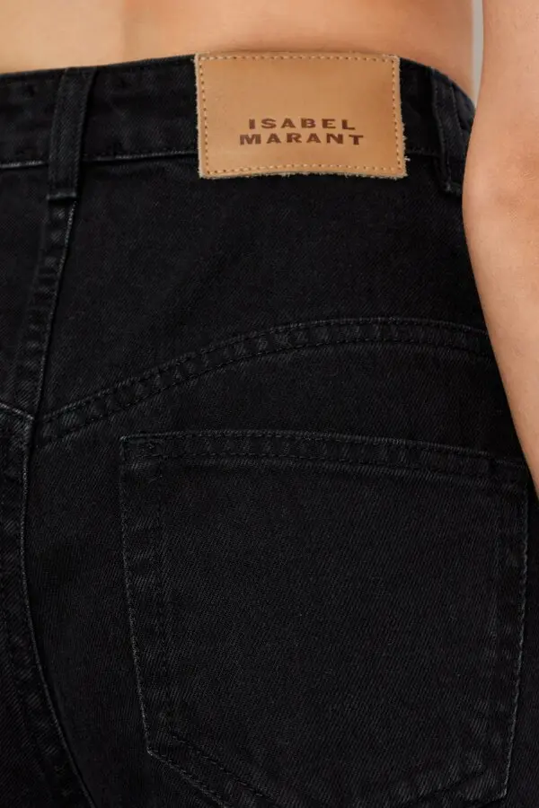 Isabel Marant Étoile Lemony’ Bootcut Jeans - Black