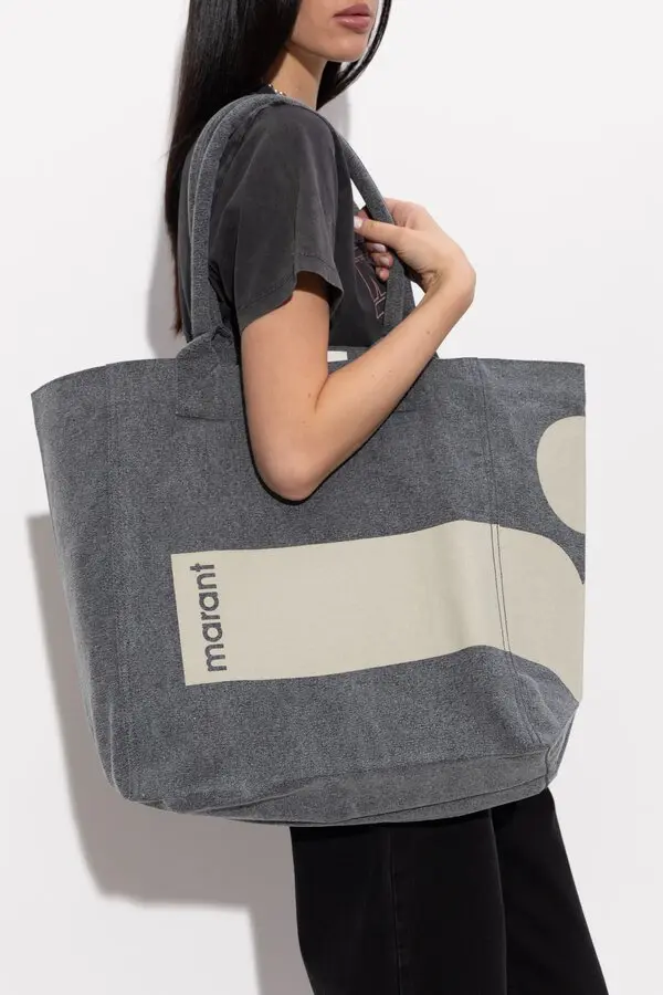 Isabel Marant Étoile Yenky Shopper Bag - Grey