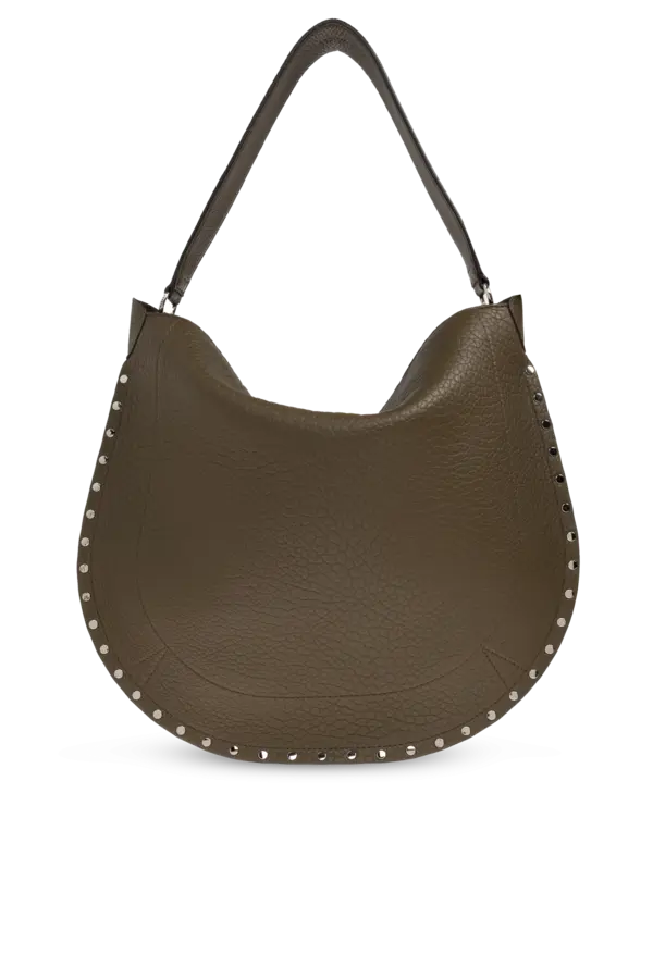 Isabel Marant Étoile Leather Hobo Shoulder Bag - Green