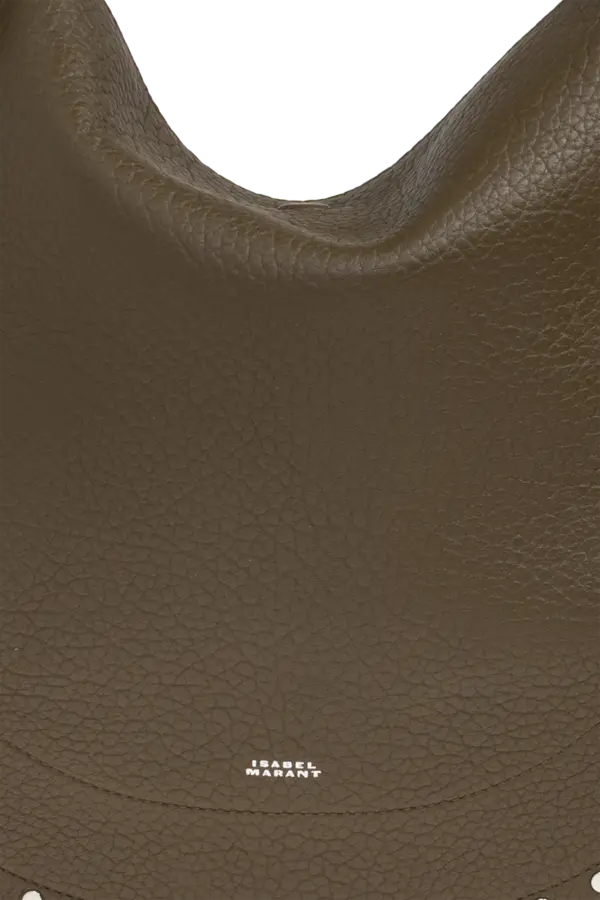 Isabel Marant Étoile Leather Hobo Shoulder Bag - Green