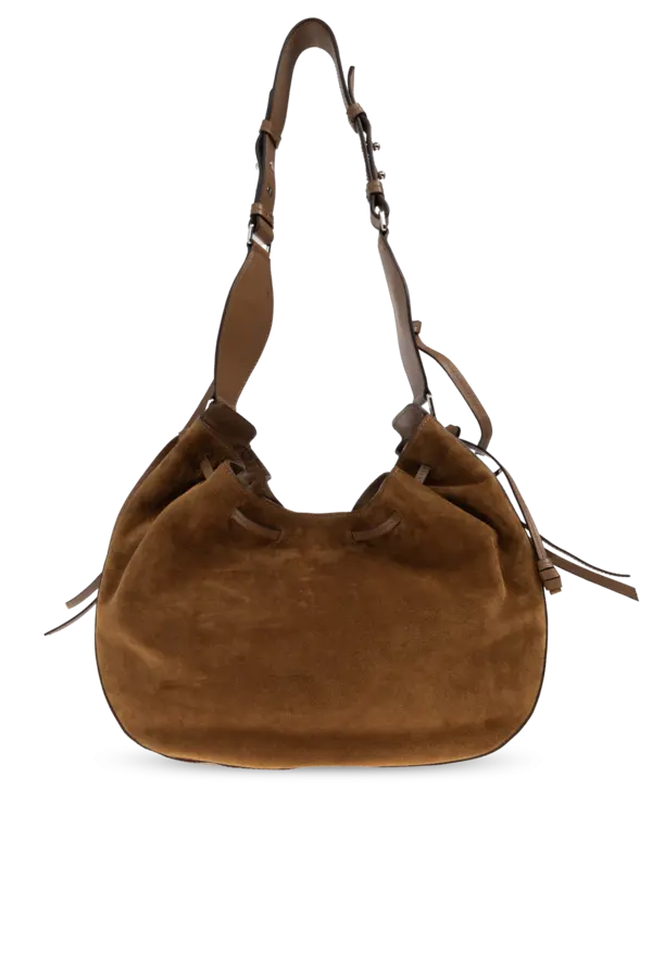 Isabel Marant Étoile Suede 'bolton Hobo' Shoulder Bag - Brown
