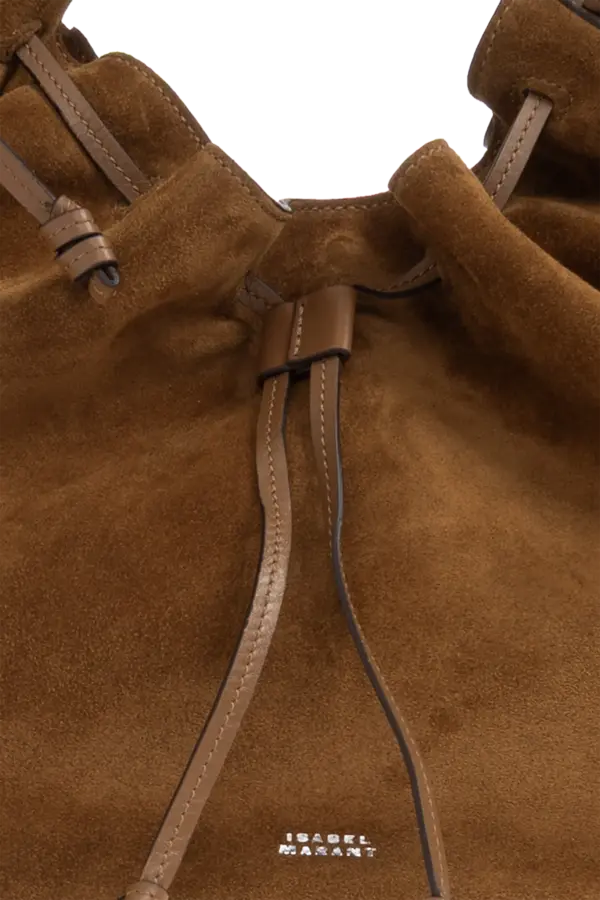 Isabel Marant Étoile Suede 'bolton Hobo' Shoulder Bag - Brown
