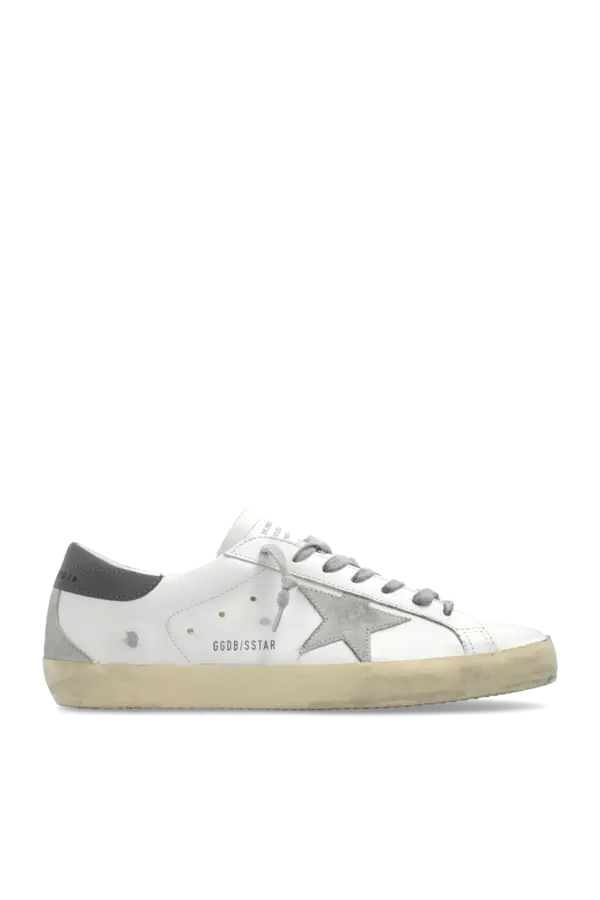 Golden Goose Super-star Leather Sneakers - White