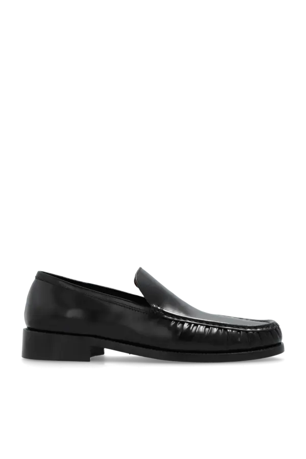 Acne Studios Leather Loafers - Black