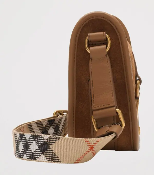 Burberry Mini B Clip Cross-body Bag - Brown