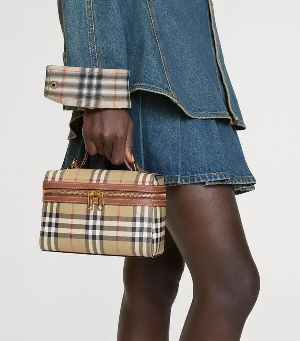 Burberry Vanity Crossbody Bag - Brown
