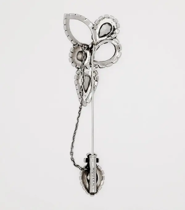 Alexander McQueen Embellished Chandelier Brooch