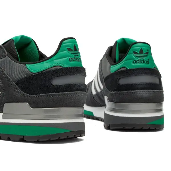 Adidas Zx 600 Sneaker - Carbon/ftwr White/bold Green