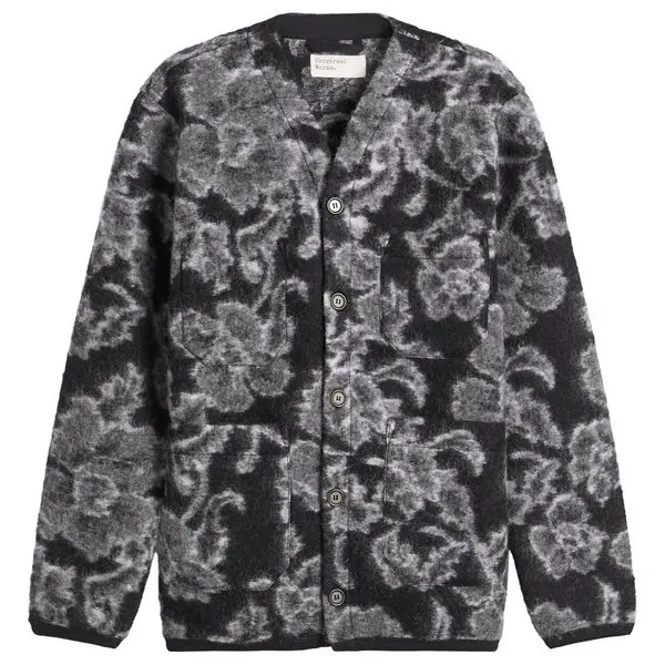 Universal Works Flower Fleece Cardigan