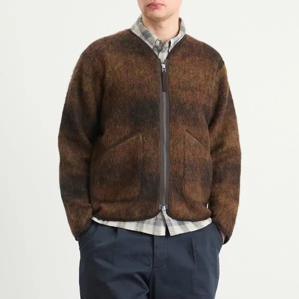Universal Works Alps Fleece Zip Liner Jacket