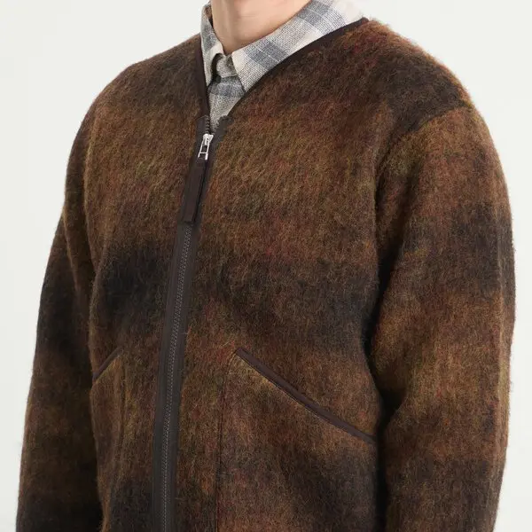 Universal Works Alps Fleece Zip Liner Jacket