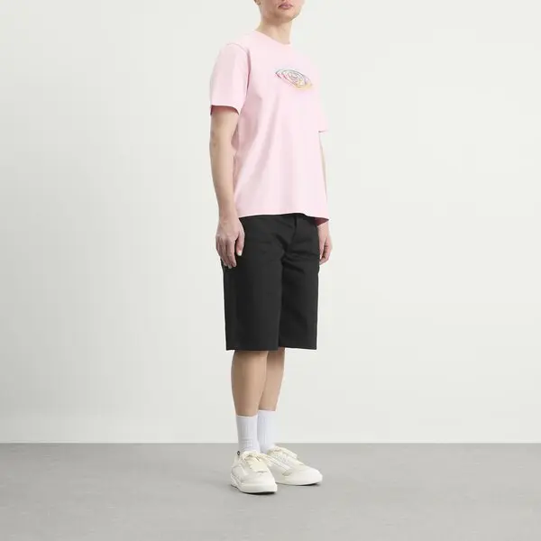 Casablanca Glass Logo Classic T-shirt - Pink