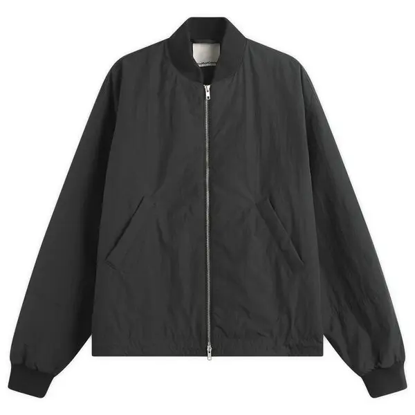 You Must Create Basement Bomber Jacket - Black