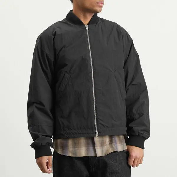You Must Create Basement Bomber Jacket - Black