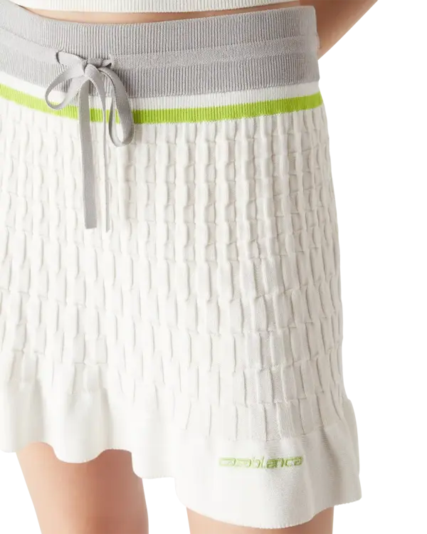 Casablanca Tennis Mini Skirt - Multicolor