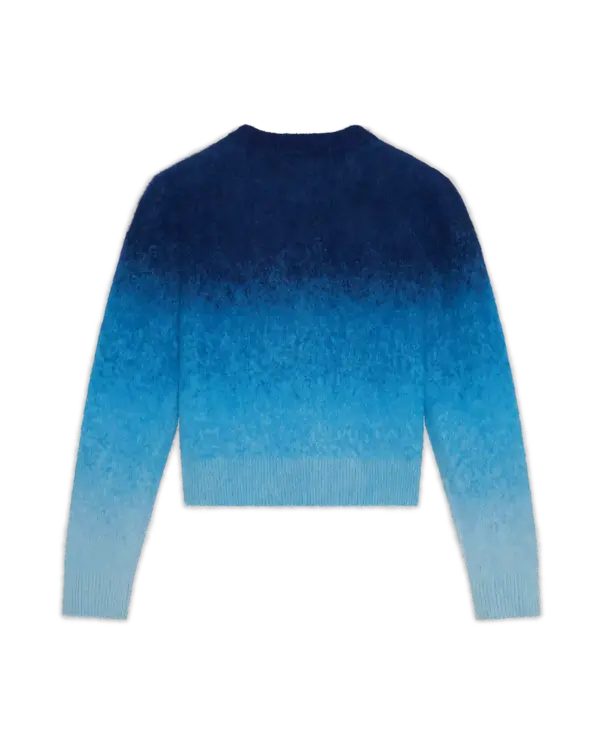 Casablanca Gradient Orchid Relaxed Fit Sweatshirt - Multicolor