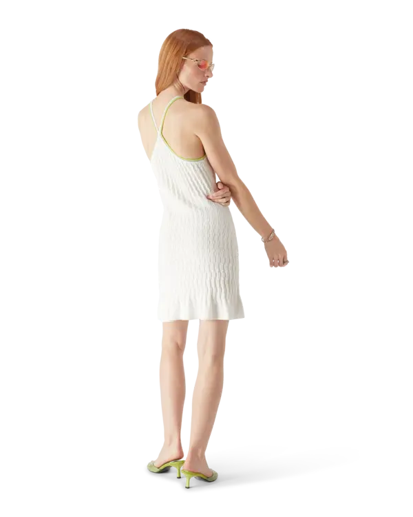 Casablanca Strappy Tennis Mini Dress