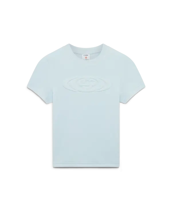 Casablanca Velour Short Sleeve T-shirt - Multicolor