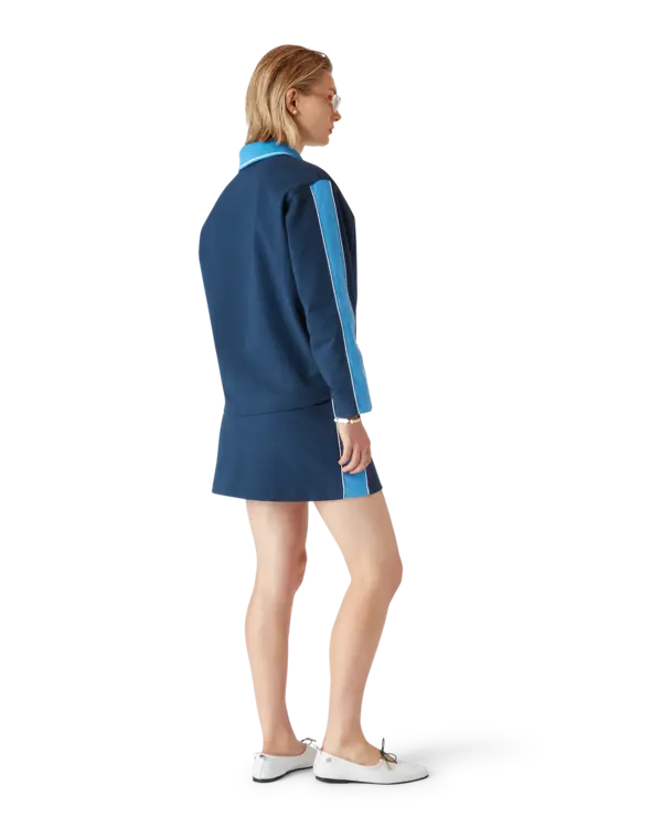 Casablanca Punto Polo Collared Sweatshirt - Multicolor
