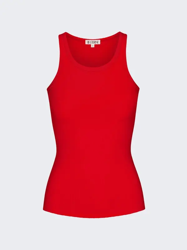 Eterne High Neck Fitted Tank