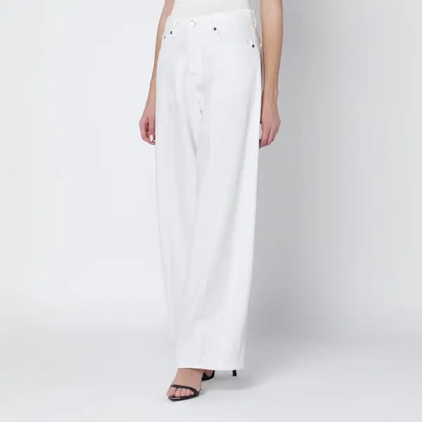 HAIKURE Bethany Wide-leg Jeans - White