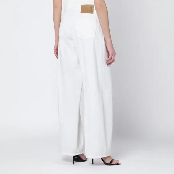HAIKURE Bethany Wide-leg Jeans - White