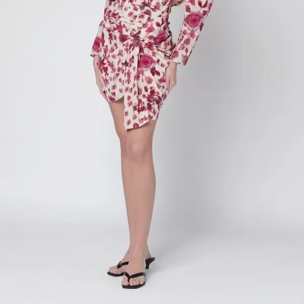Isabel Marant Étoile Ovia Printed Miniskirt - Pink