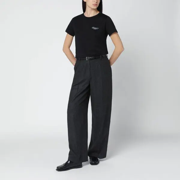 Givenchy T-shirt With Stamp Print - Black