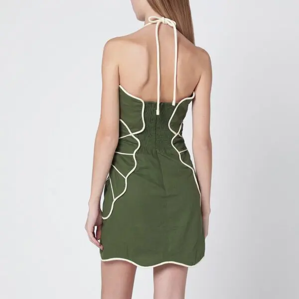 Farm Rio Short Linen-blend Dress