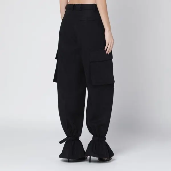Attico Nylon Cargo Trousers