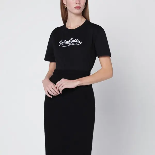 Dolce & Gabbana Jersey T-shirt With Embroidery