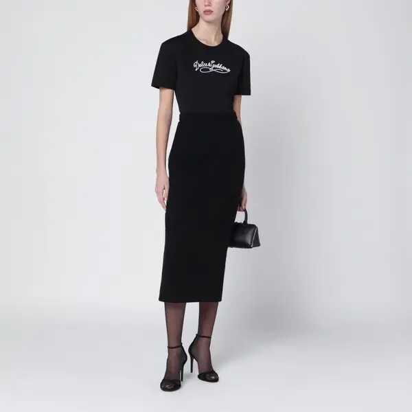 Dolce & Gabbana Jersey T-shirt With Embroidery