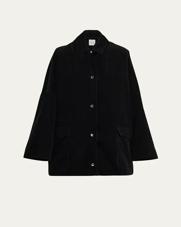 TOTEME Corduroy Oversized Shirt Jacket