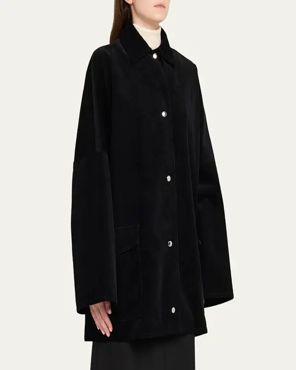 TOTEME Corduroy Oversized Shirt Jacket
