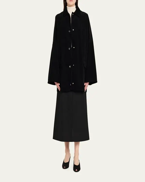 TOTEME Corduroy Oversized Shirt Jacket