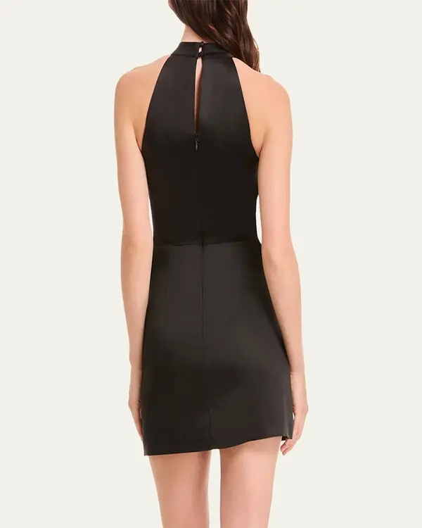 Dress The Population Mina Bow Mini Dress