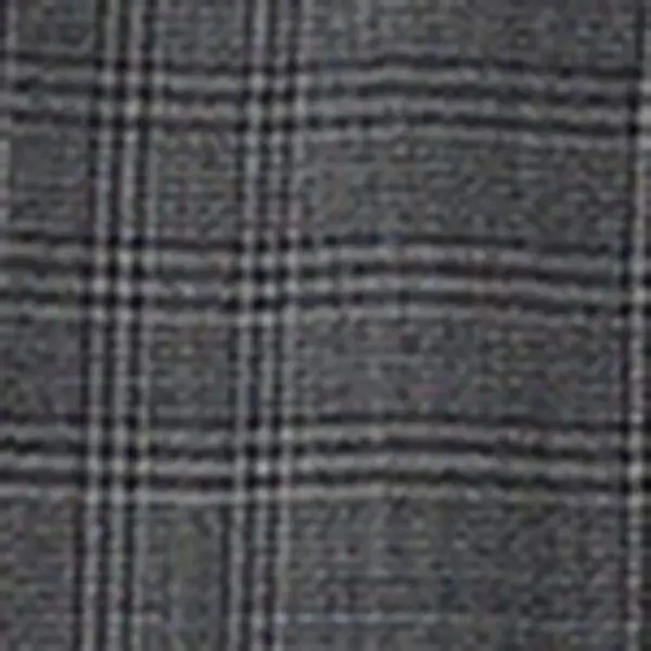 Burberry Wool Check Straight Trousers