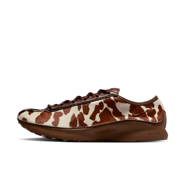 Nike Air Superfly Lx Pony Hair Leather Sneakers - Brown