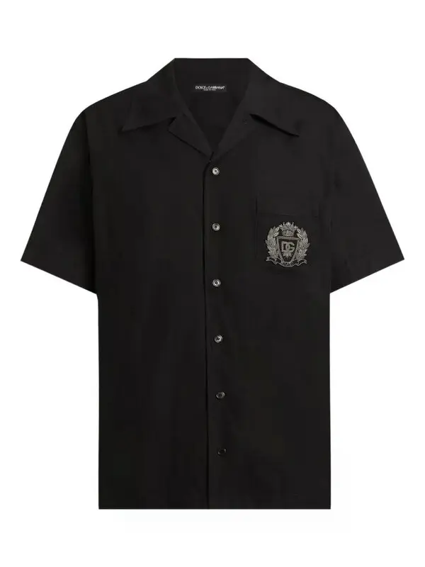 Dolce & Gabbana Short-sleeve Shirt - Black